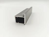 China Custom Powder Coated Aluminum Profile Frame , 6063 Aluminum Profile For Cabinet Doors for sale
