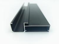 China Anodized Bright Brushed Aluminum Alloy Profile 6063T5 For Cabinet Handles for sale