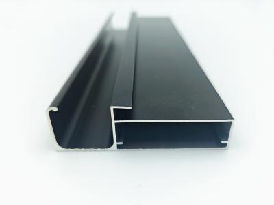 China Anodized Bright Brushed Aluminum Alloy Profile 6063T5 For Cabinet Handles for sale
