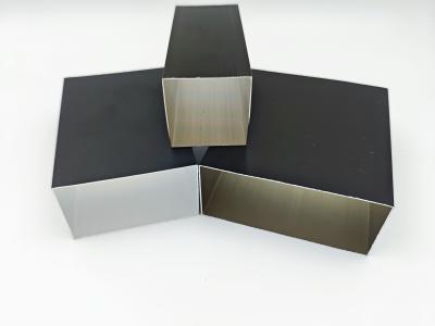 China OEM Aluminum Curtain Wall Profiles Custom Rectangular 6063 Aluminium Tube for sale