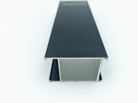 China Sturdy 6063 Aluminum Alloy Factory Black Anodised Aluminium Extrusion Profiles for sale