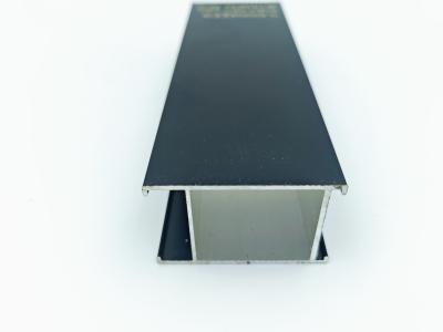 China Sturdy 6063 Aluminum Alloy Factory Black Anodised Aluminium Extrusion Profiles for sale