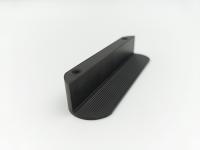 China Black Aluminum Drawer Handle ,  Customized Aluminium Profile For Cabinet for sale