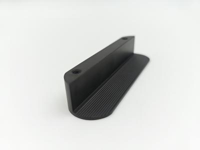 China Black Aluminum Drawer Handle ,  Customized Aluminium Profile For Cabinet for sale