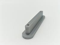 China Kitchen Solid Aluminum Brushed Cabinet Handles , Wardrobe Door Handles for sale