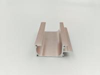 China Modern Extruded Aluminum Profiles , Wardrobe Aluminium Profile With Gold Handles for sale