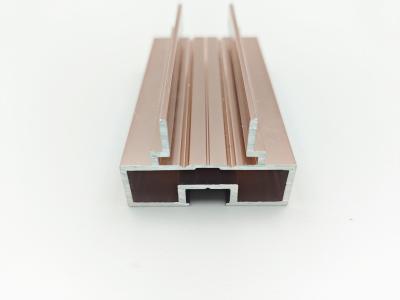 China Hidden Sliding Door Aluminium Profile , Square Glass Partition Aluminium Profile OEM ODM for sale