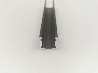 China 6000 Series Aluminum Handrail U Shaped Aluminum Channel Profile For Glass Canopy Track for sale
