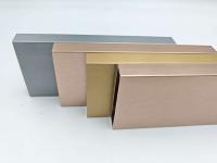 China Square Aluminum Extrusion Tube 6000 Series Thick Aluminium Tube for sale