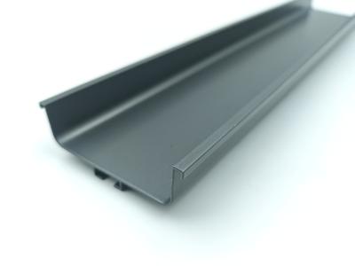 China Modern Minimalist Aluminum Alloy Handle Kitchen Cabinet Door With Hidden Edge Drawers for sale
