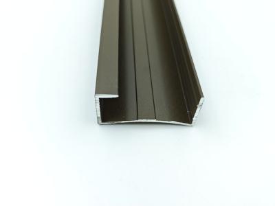 China Anodized/alumina profiles bright shiny dyed anodized curtain track doors and windows aluminum profiles for sale