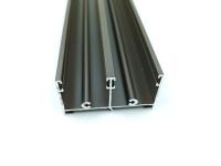 China Custom shapes and colors for aluminum extrusion profiles for windows and doors for sale
