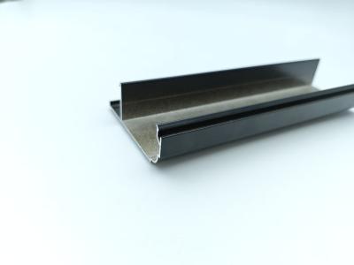 China Aluminum door and window materials: Extruded profiles, custom metal products for bars with a modern design. for sale