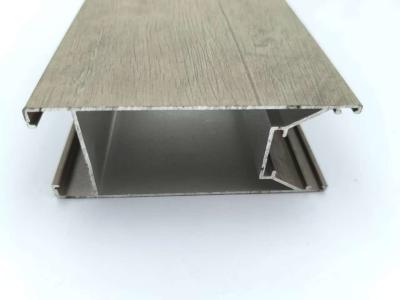 China The manufacturer offers high-quality aluminum alloy profiles with a wood-grained surface, available for direct purchase. for sale