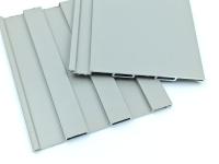 China Customized aluminum profiles with powder coating; aluminum profiles for roller shutter doors. for sale