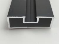 China Impact extrusion aluminum fabric fine frame swing door aluminum profiles for sale