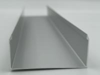 China Aluminum profile manufacturers customize U-shaped channel silver anodized 6061 and 6063 aluminum profiles of any size for sale