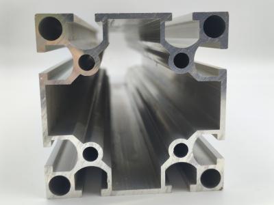 China Hot-selling T-slot industrial silver-aluminum profiles, used for production line frames and assembly lines for sale