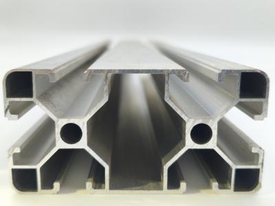China Customized linear guide rails 4080 V slots and t slots, black anodized profiles, CNC aluminum extrusion profiles, industrial aluminum profiles for sale