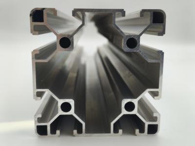 China Industrial aluminum T-profile extruded profile 6063-T5 powder coated door radiator workbench bending cutting processing for sale