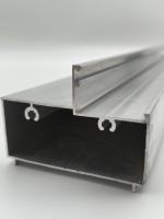 China 6000-series extruded aluminum profiles, aluminum alloy sliding and folding door bottom track profiles for sale
