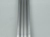 China Aluminum alloy guide profile for industrial melting furnaces - 6063 extruded and cut service - Silver-white square T3-T8 for sale