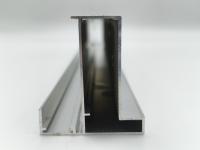 China 6063 aluminum alloy factory provides custom-made black anodized aluminum extruded profiles with large cross-section aluminum profiles based on samples. for sale