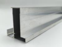 China 6063 aluminum alloy factory provides custom-made black anodized aluminum extruded profiles with large cross-section aluminum profiles based on samples. for sale