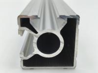 China Customized aluminum profiles, offering cutting and bending services. 6000 series complex irregular shape frames, suitable for doors and windows for sale