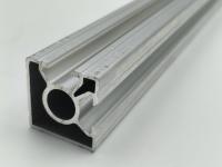 China Customized aluminum profiles, offering cutting and bending services. 6000 series complex irregular shape frames, suitable for doors and windows for sale