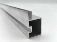 China 6000 series aluminum profiles, with sandblasting and anodizing treatment and cutting services for sale