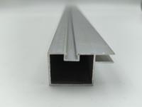 China 6000 series aluminum profiles, with sandblasting and anodizing treatment and cutting services for sale