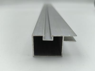China 6000 series aluminum profiles, with sandblasting and anodizing treatment and cutting services for sale