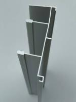 China Various shapes are available for selection. Powder-coated white and brown aluminum extruded profiles for sale