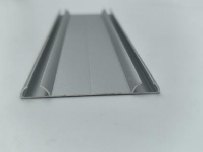 China Customized factory-made sliding door aluminum profiles for wardrobes, bottom rails/track of sliding doors in wardrobes for sale