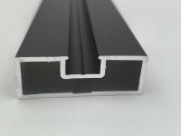 China Aluminum extruded glass partition sliding profile, ultra-thin glass door profile aluminum profile for sale