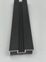 China Aluminum extruded glass partition sliding profile, ultra-thin glass door profile aluminum profile for sale