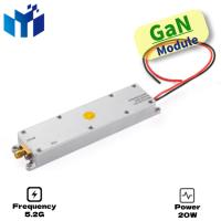 China 5.2GHz/5.8GHz 20W GaN RF Power Amplifier Anti Drone Module for High Power Drone Counter and Defense for sale
