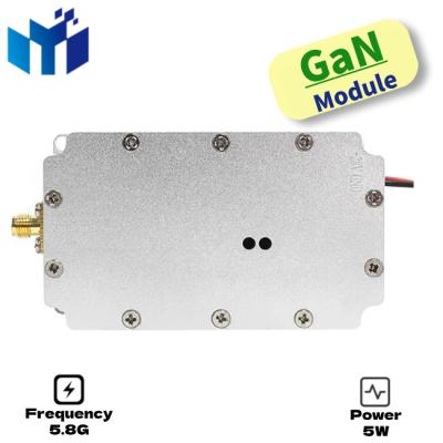China 5725-5850MHz 5.8G 5W Anti-Drone Signal Jammer Module with 37dB Gain and 92×48×20mm Size for sale