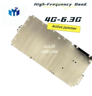 China High Frequency 4GHz-6.3GHz Anti Drone Module with 100W-120W Power and Compact Design for Drone Jamming for sale