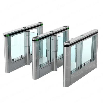 China Biometric Device Speed Gates Anti-clamping Magnetic Slim Turnstiles Door Parts Accessories for sale