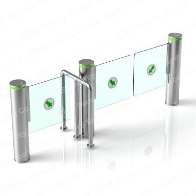 China Dry Contact Speed Gate Turnstile Automatic Bi Direction 600mm Channel Width for sale