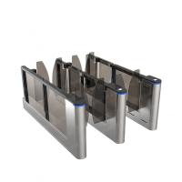 China DC 24V Automatic Turnstile Gate 600mm - 900mm Channel Width Swing Barrier Turnstile for sale