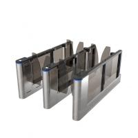 China Fingerprint Identify Swing Barriers Acrylic Arm High-grade Speedlanes Turnstiles System for sale