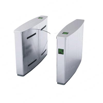 China Gyms Accessing Control Flap Barreira Torniquetes Compact Anti-striking Fare Turnstile Tray for sale