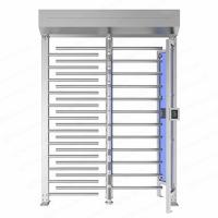 China Double Full Height Turnstile For Jail / Passenger Station for sale