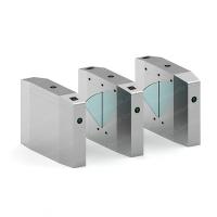 China Security Full Automatic Flap Barrier Gate Bi Direction For Office Buildings for sale