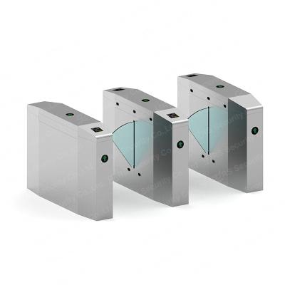 China Security Full Automatic Flap Barrier Gate Bi Direction For Office Buildings for sale
