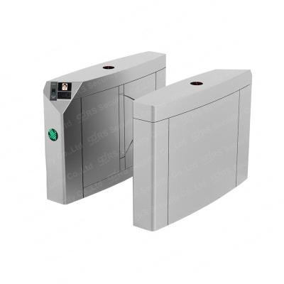 China RFID Access Control Turnstile Security Gate Flap Barrier Gate for sale