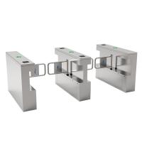 China Brushed Stainless Steel Swing Barrier Turnstile Durable Anti Rust 30 - 60w for sale